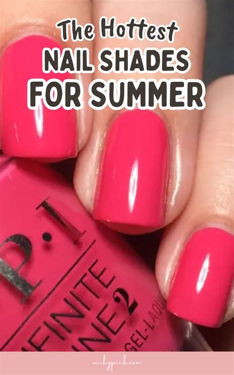 The Best Summer Nail Color Ideas For 2024 In 2024 Summer Nails Colors