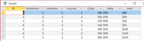 ms access join and group three tables on multiple