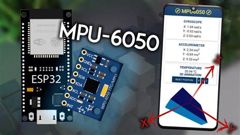 esp32 web server mpu 6050 accelerometer gyroscope 3d object random