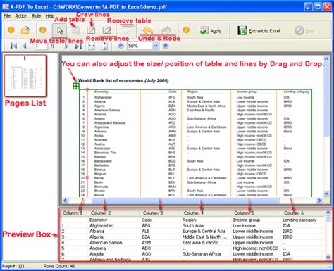 can t convert pdf documents of bank statements into csv