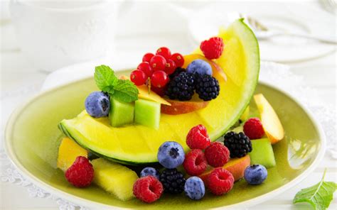 Wallpaper Makanan Buah Sarapan Berry Pencuci Mulut Raspberi