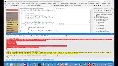 entity framework code first end to end youtube