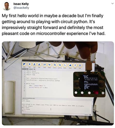 circuitpython measures up and why circuitpython is the