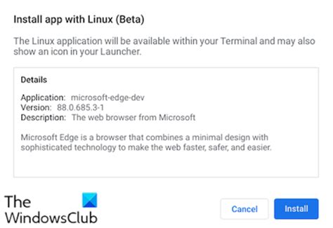 how to install microsoft edge browser on chromebook
