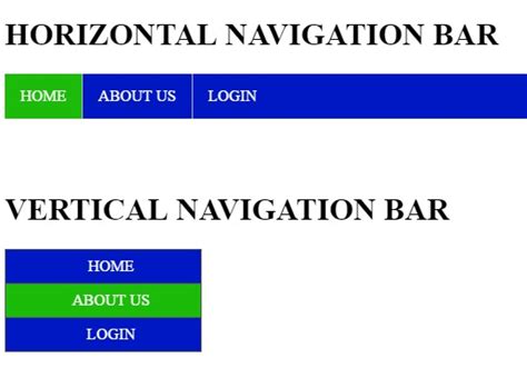 how to create a navigation bar in html css free source code