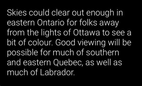 Severe Geomagnetic Storm May Spark Auroras Over Canada Sunday Night