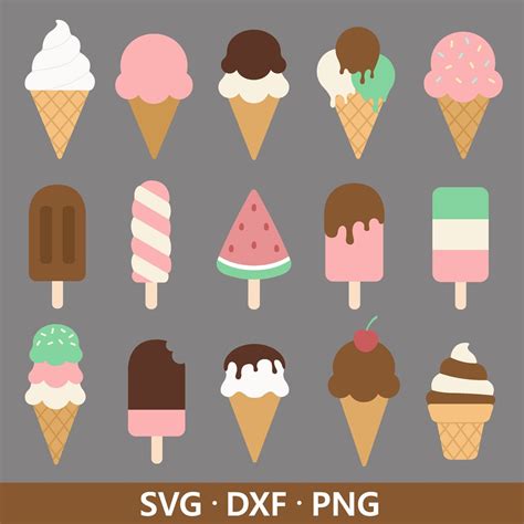 Icecream Svg Ice Cream Cone Cut File Sweet Ice Cream Svg Icecream