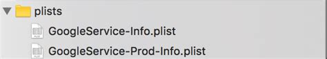 ios in new firebase how to use multiple config file in xcode