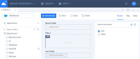configuring queries with query builder