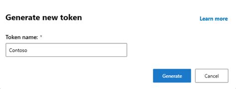 administración de tokens de api microsoft docs