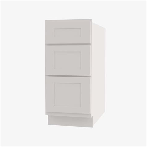 Aw Db21 3 21 Inch 3 Drawer Pack Base Cabinet Ice White Shaker House