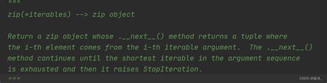 python 使用zip 函数 python zip函数的用法 csdn博客