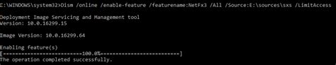 how to fix framework 3 5 feature installation error bertrand