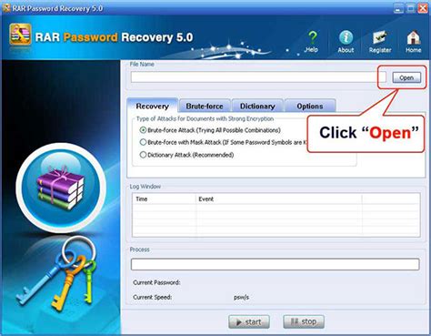 how to use the best winrar password remover on different