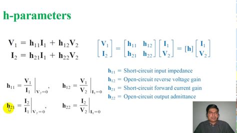 Problem Solving On Hybrid H Parameters And Inverse Hybrid G