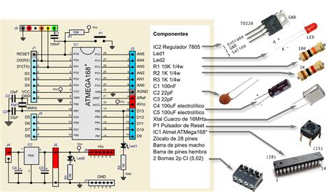 hacer mi propia placa arduino básica quitando componentes hardware