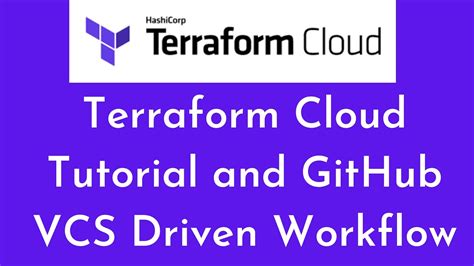 terraform cloud tutorial create variables set vcs driven workflow