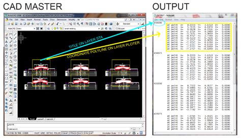takes out the coordinates of several polylines with a txt file