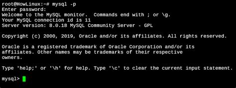 installing mysql on debian ubuntu