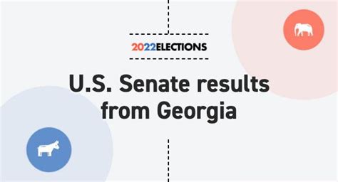 Georgia Senate Election Results 2022 Live Map Midterm Races By