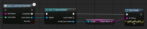 saving and loading your game unreal engine documentation