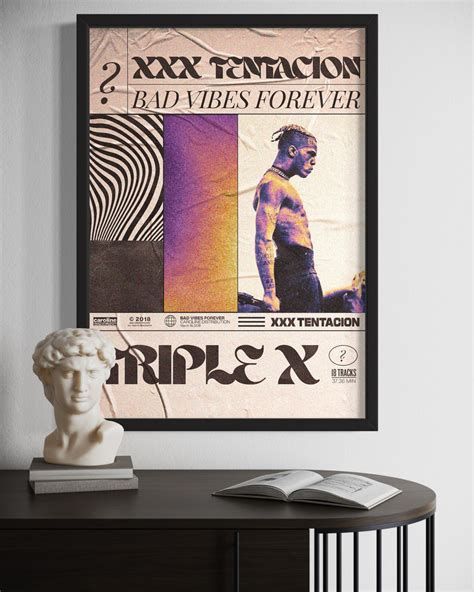 Xxxtentacion Poster Bad Vibes Forever Album Art Digital Download