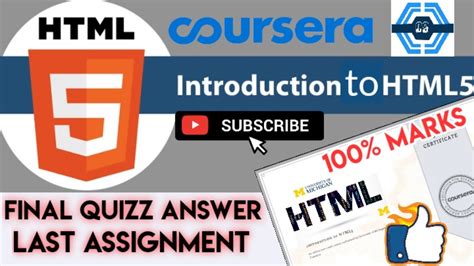 introduction to html5 final quiz answers coursera youtube