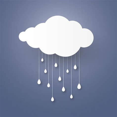Papel Lluvia Imágenes De Stock De Arte Vectorial Depositphotos
