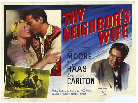 Thy Neighbors Wife 1953