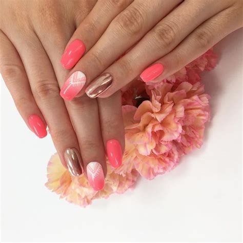 Pyłek Chrome Effect Neonail Nails Inspiration Nails Spring Nails