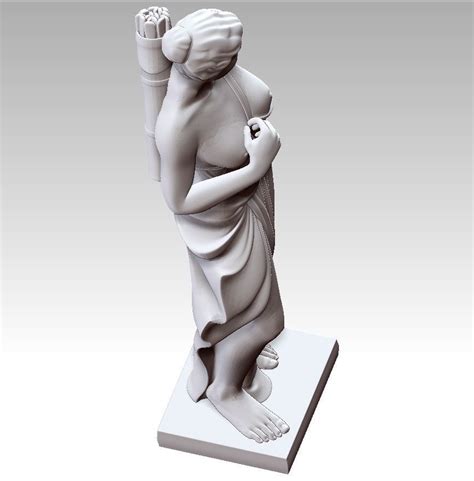 Sculpture Girl 3d Model 3d Printable Cgtrader