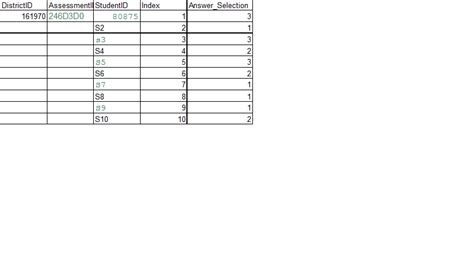 how to read multiple sets of value in the excel sheet using