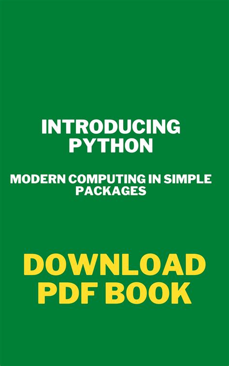 introducing python modern computing in simple packages by amazing