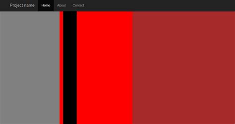 css bootstrap 3 general structure template stack overflow