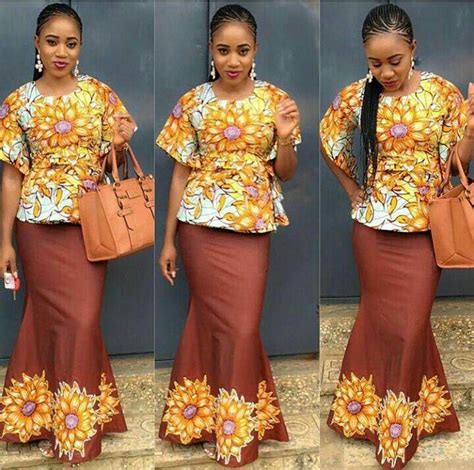 10 Ankara Skirt And Blouse Styles 2017 2018 Styles 7