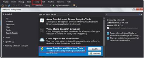 how to debug azure function by postmansetup azure functionget started