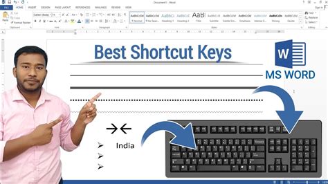 Best Shortcut Keys In Microsoft Word Shortcuts In Ms Word Short