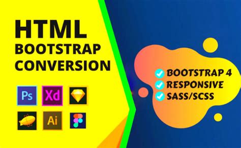 convert xd to html figma to html sketch to html psd to html responsive