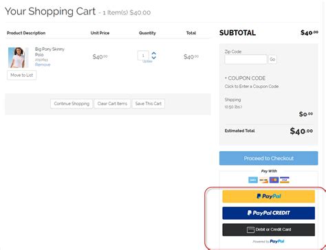 paypal checkout setup knowledge center