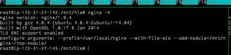 [转]使用nginx 和 rtmp 模块搭建视频直播系统 鸟窝