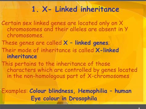 Ppt Sex Linked Inheritance Powerpoint Presentation Free Download