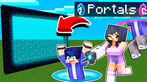 How To Make A Portal To The Aphmau Using Portals To Trick My Friends In