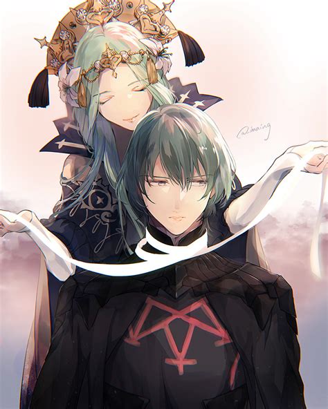 Byleth Byleth And Rhea Fire Emblem And 1 More Drawn By Shinsuke