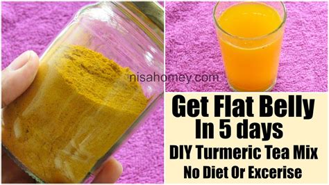 Turmeric Tea Diy Mix For Weight Loss Get Flat Belly In 5 Days Without