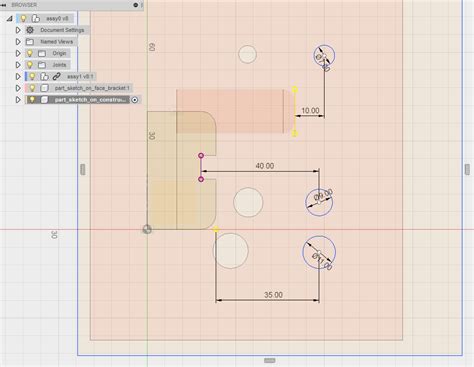solved create sketch on linked components autodesk community