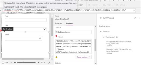 solved combobox doesn t save selected item sharepoint lis power