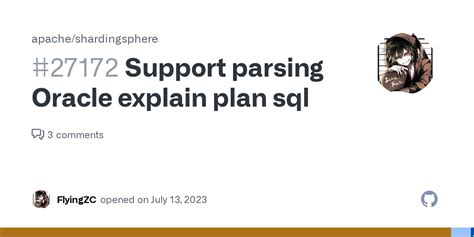 support parsing oracle explain plan sql · issue 27172 · apache