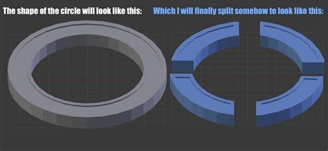 modeling array of 3d circles with same center and same distance