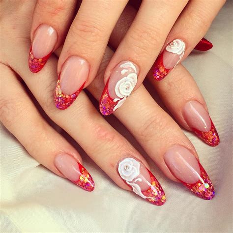 24 Red Summer Nail Art Designs Ideas Design Trends Premium Psd