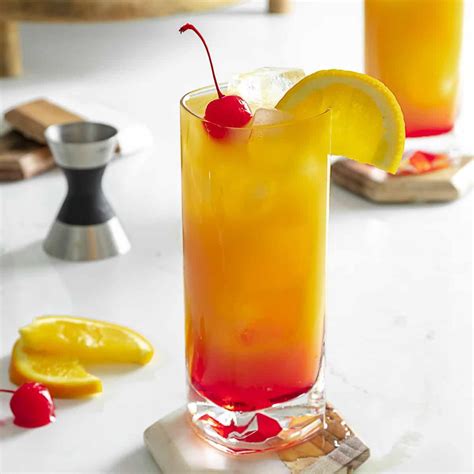 Vodka Sunrise Cocktail Recipe Sunrise Cocktail Vodka Sunrise